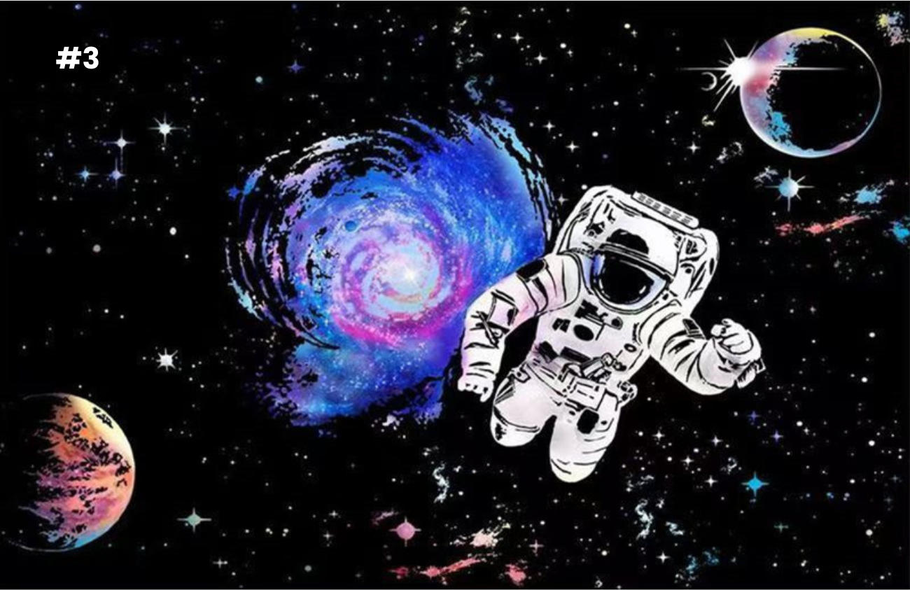 Space Kits – Paint by Scratch