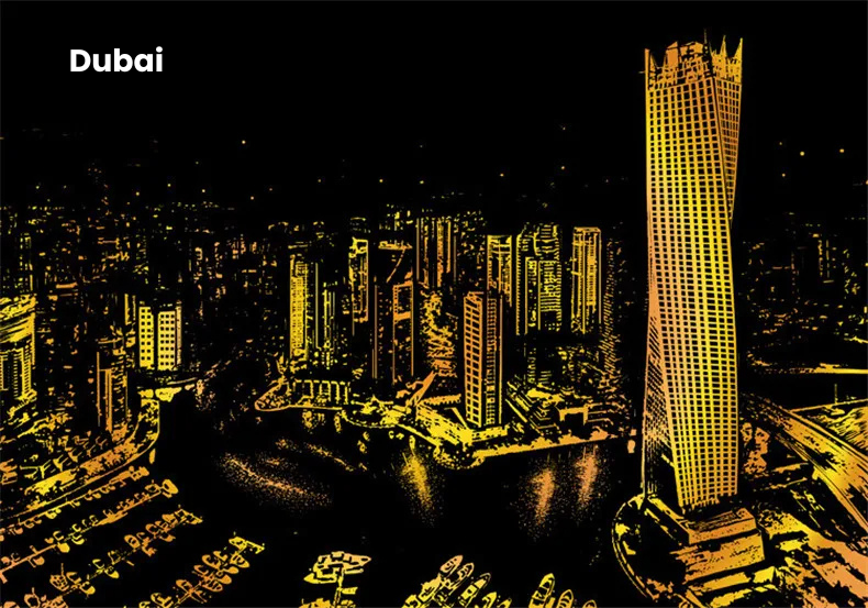 Golden Scratch Kits – Paint by Scratch