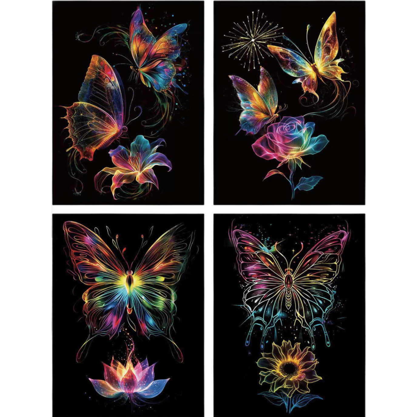 Glow in the Dark Kits (New) – Paint by Scratch