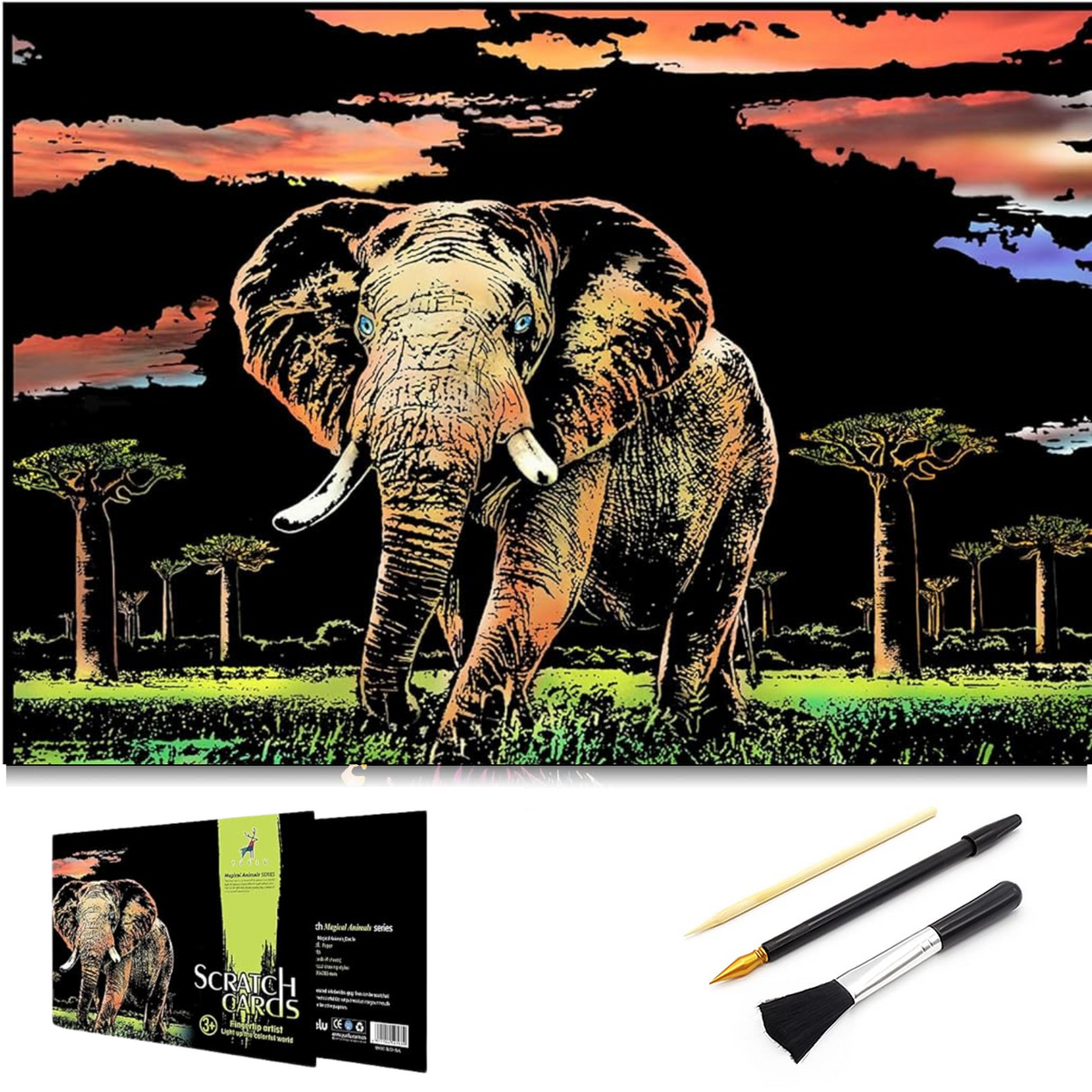 Scratch Painting Kits - Calm Anxiety and Reduce Stress – Paint by Scratch